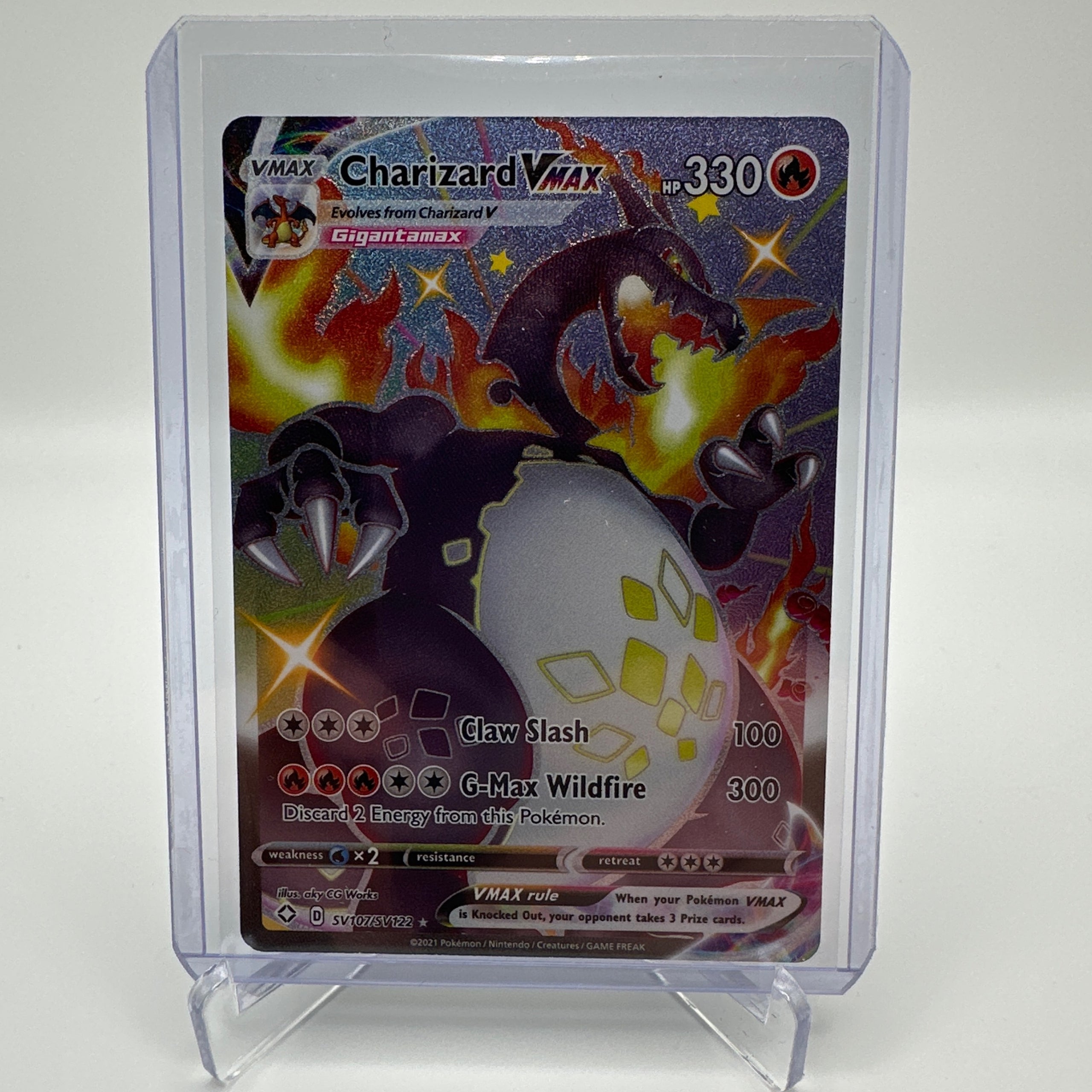 Single: Charizard Vmax (NM-M) (Full Art) Shiny Vault -Shining Fates ...